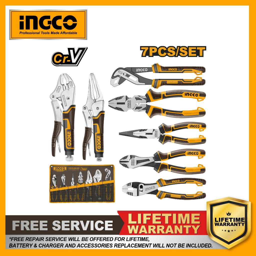 INGCO 7 Pcs Pliers set COS23036 | Shopee Malaysia