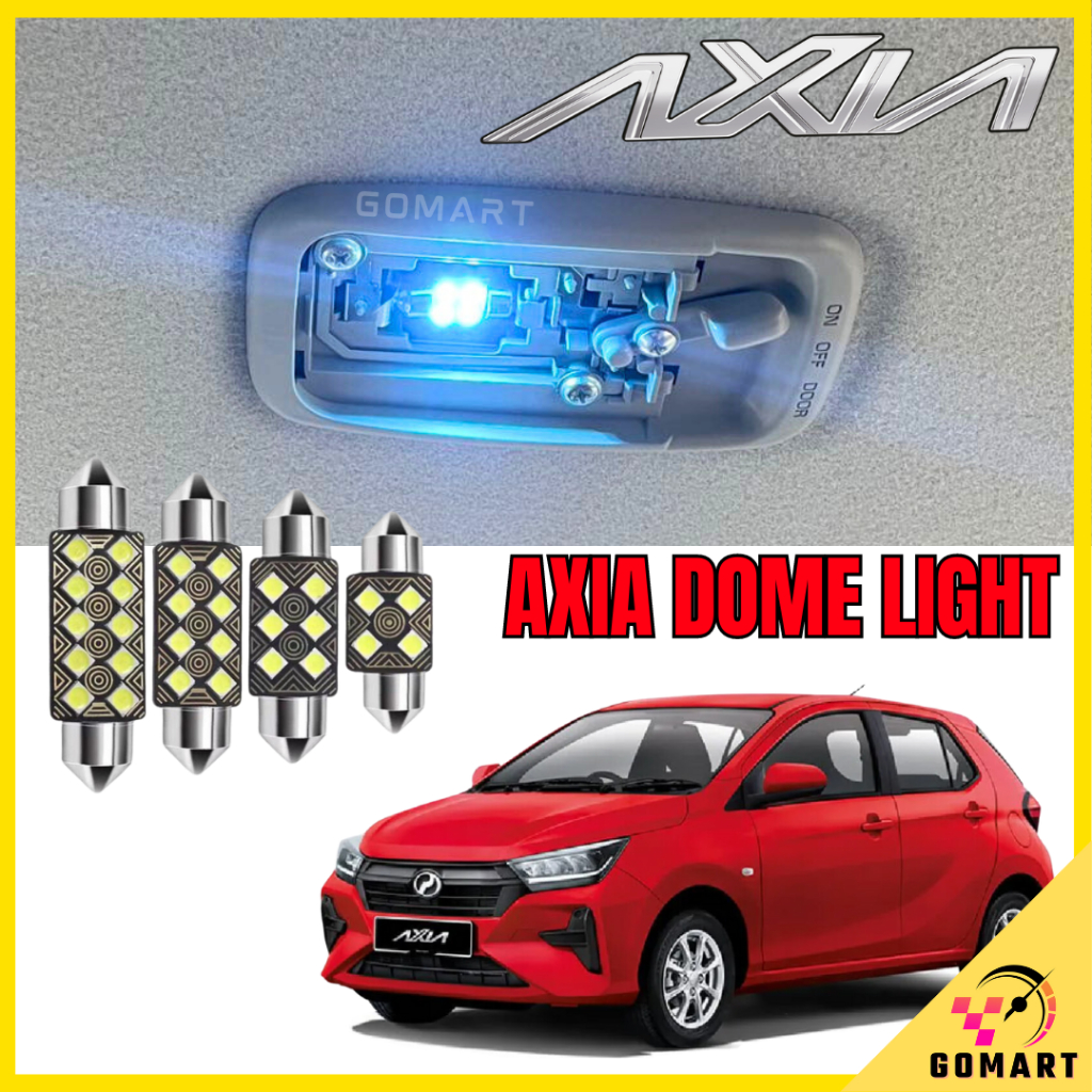 NEW PERODUA AXIA ROOM DOME LED LIGHT Car Interior Led Lamp Light Bulb ...