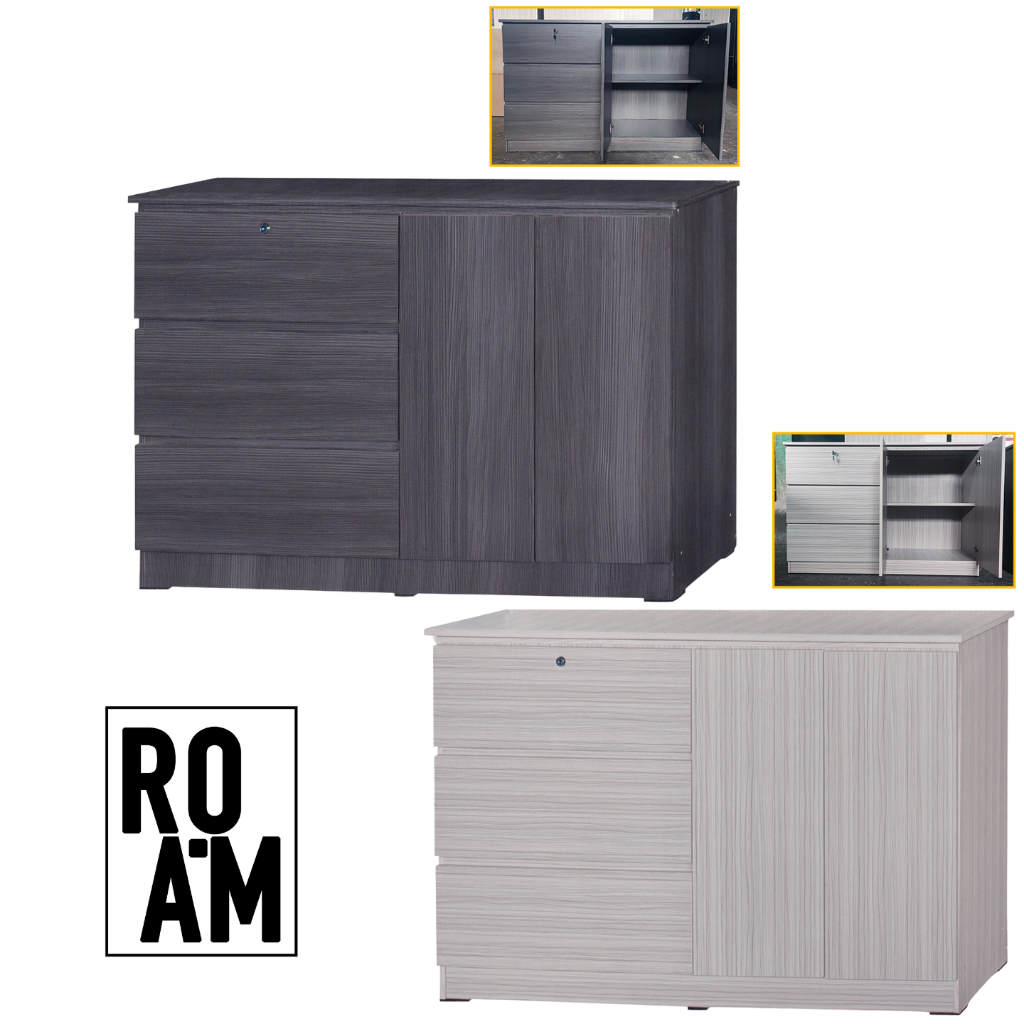 ROAM 4ft Storage Chest Cabinet Drawer Cabinet With 3 Layers Storage ...