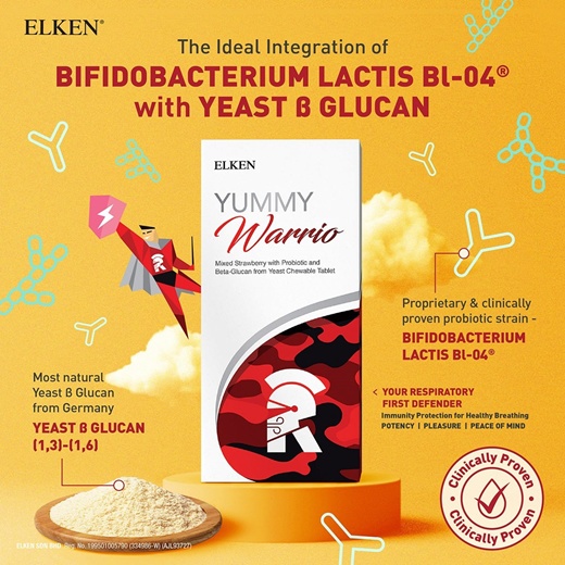 Yummy Warrior (60 Chewable Tablets) | Shopee Malaysia