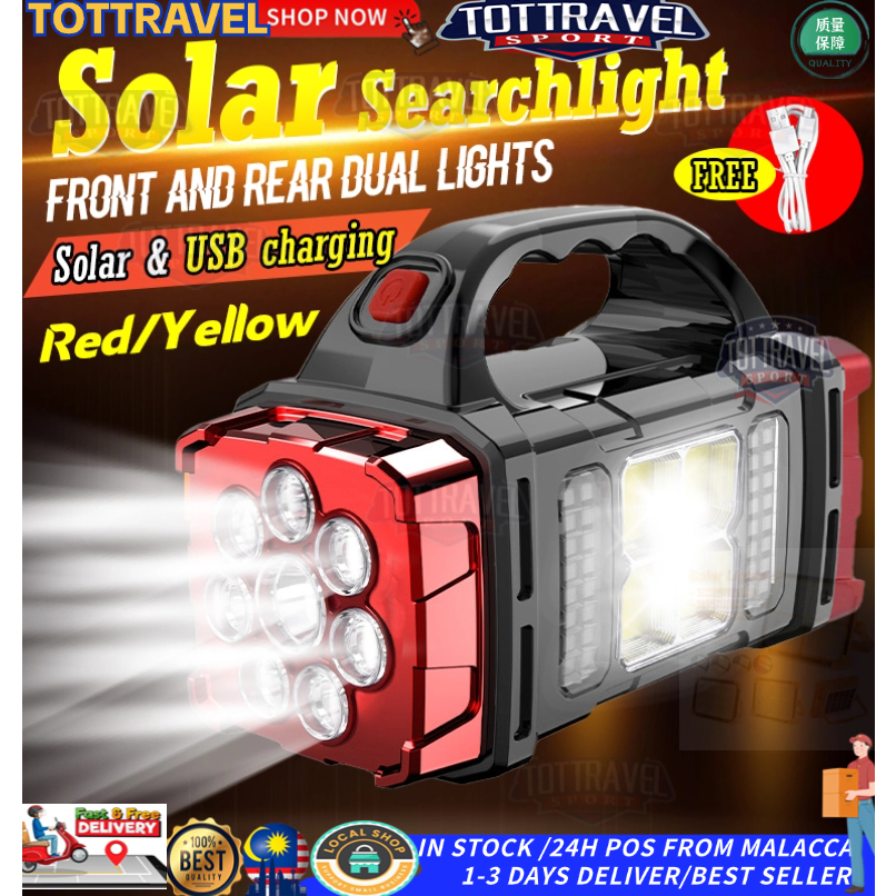 super bright Rechargeable Camping Torchlight Flashlight LED Hiking Lamp ...