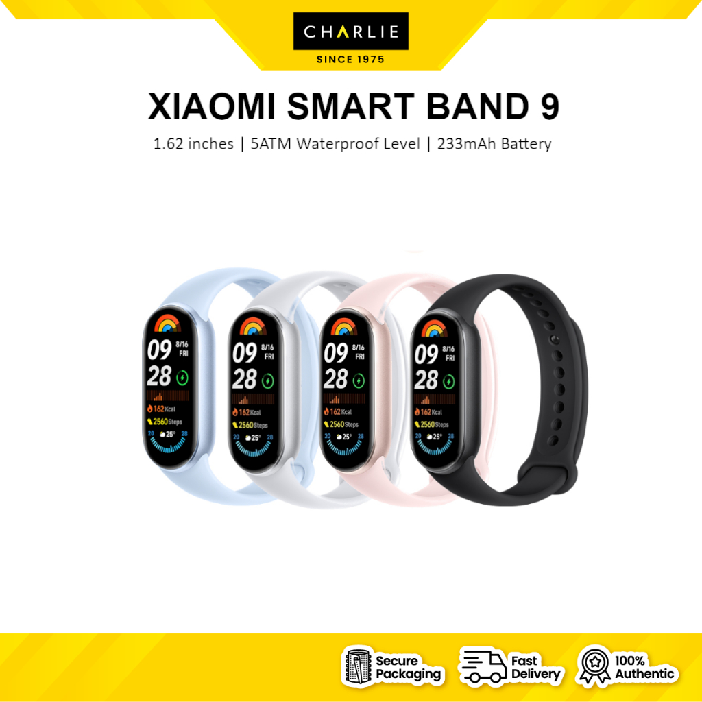 XIAOMI SMART BAND 9 | SMARTWATCH | ORIGINAL XIAOMI MALAYSIA | Shopee ...