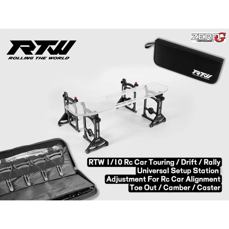 RTW 1/10 RC Car Touring Drift Rally Universal Setup Station Adjustment ...