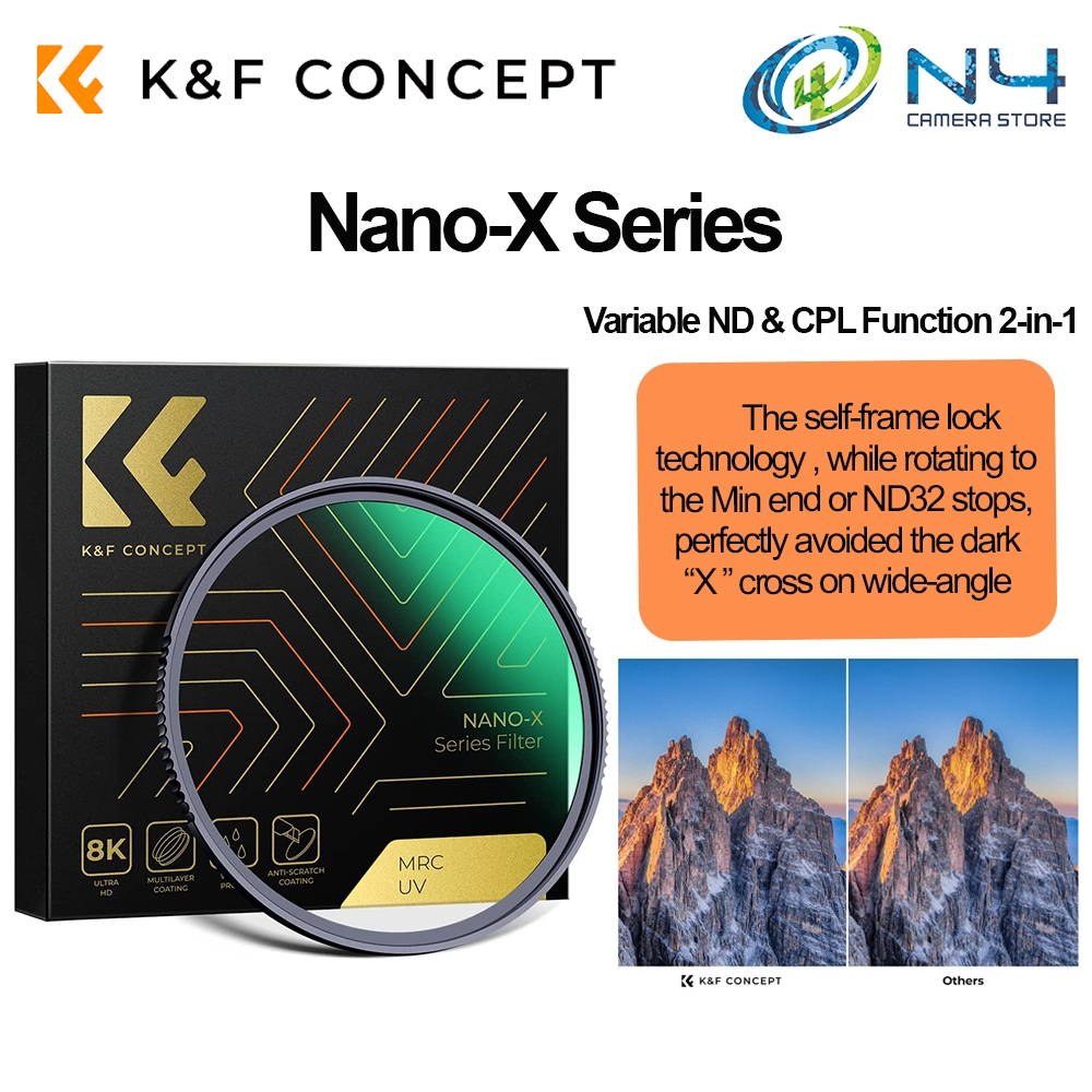K&F Concept Nano-X Series Filter MRC UV Nano-X Series 28 Multi Layer ...