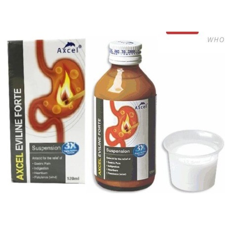 UBAT GASTRIK / UBAT ANGIN [AXCEL EVILINE FORTE SUSPENSION (100ML ...
