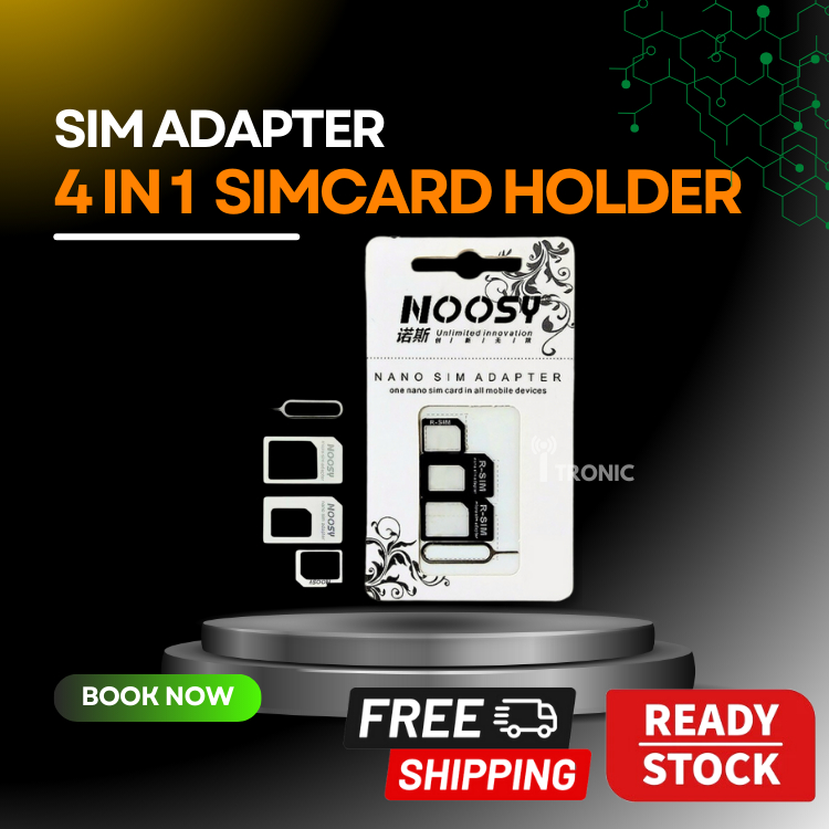 ITRONIC ‼️READY STOCK KL‼️ 4 in 1 Sim Card Casing Holder Set (Nano ...