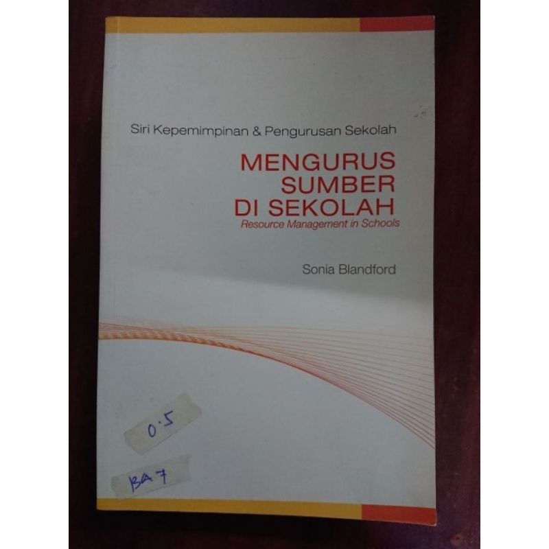 Mengurus sumber Di sekolah | Shopee Malaysia
