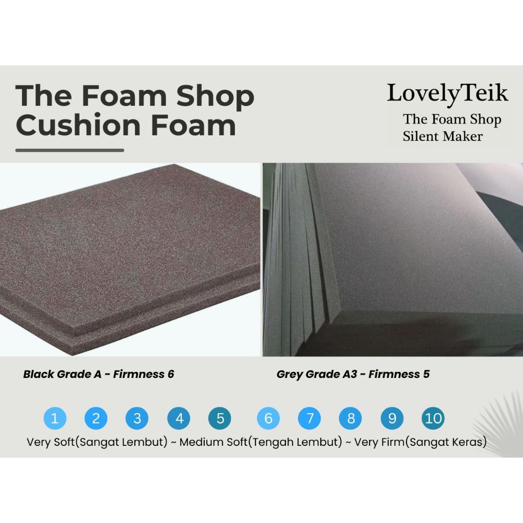 The Foam Shop Grade A3 & Grade A - Span Kusyen/DIY Cushion Foam/Sponge ...