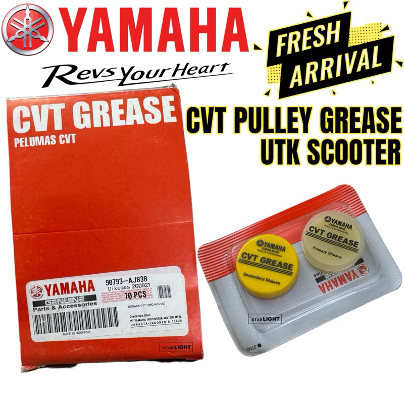 100% ORIGINAL YAMAHA CVT BELTING PULLEY GREASE XMAX NVX155 NMAX SOLARIZ ...