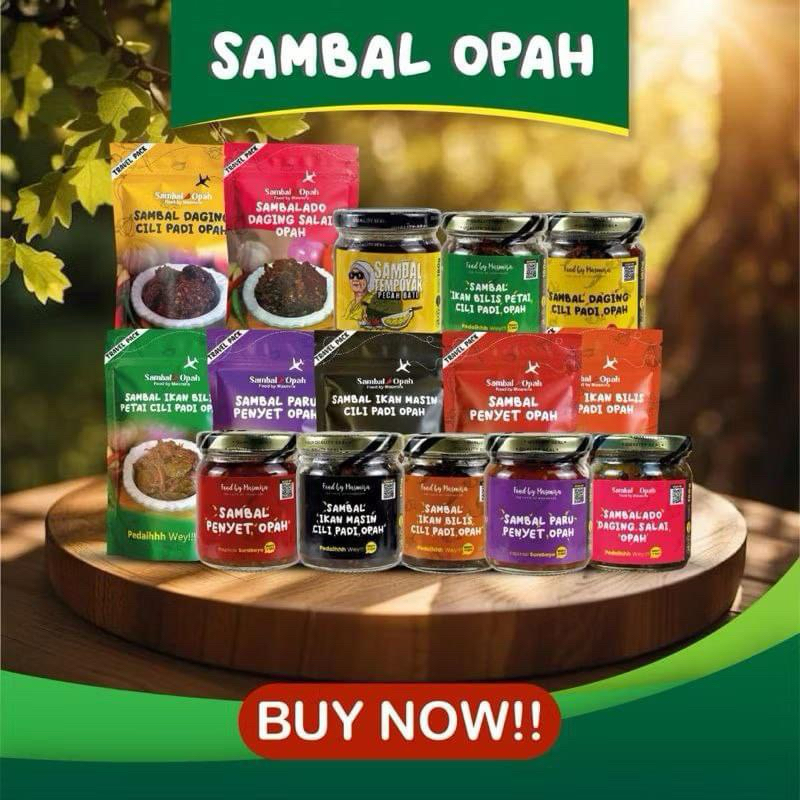 SAMBAL OPAH SET COMBO & TRAVEL | Shopee Malaysia