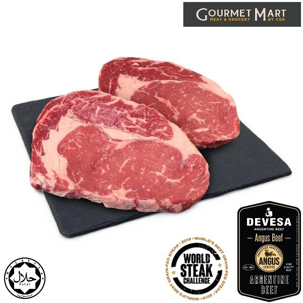 (FOR KLANG VALLEY ONLY) Chilled Argentina Angus Beef Ribeye Steak ...