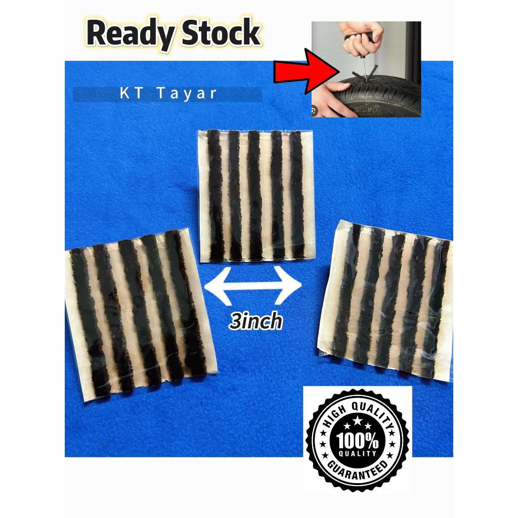 💯 Good Quality Tubeless Tyre Puncture Repair String Black seal, Cacing ...