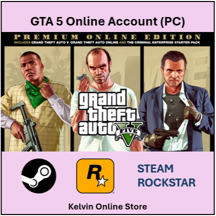 Grand Theft Auto V: Premium Edition (PC Rockstar Games Launcher Key ...