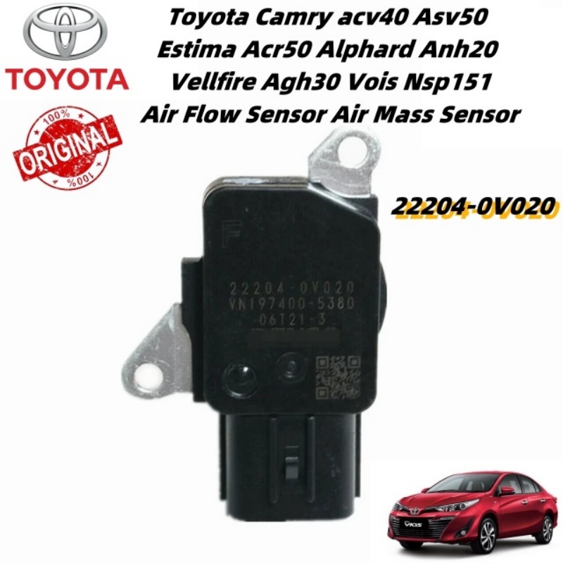 Toyota Camry acv40 Asv50 Estima Acr50 Alphard Anh20 Vellfire Agh30 Air Flow Sensor Air Mass ...