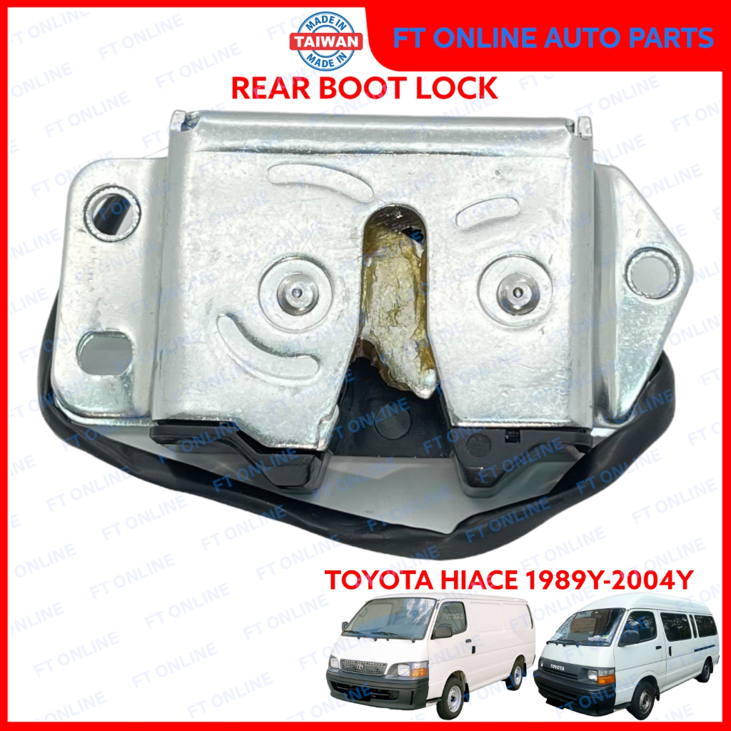 TOYOTA HIACE 1989-2004 LH113 RZH112 REAR BOOT LOCK TAILGATE/BONNET ...