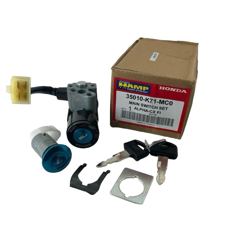 Honda Alpha CX / CX FI Main Switch sets, KUNCI | Shopee Malaysia