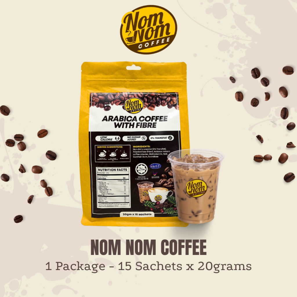 [Trial Pack] Nom Nom Coffee Kopi Sihat Segera Sedap Walau Tanpa ...