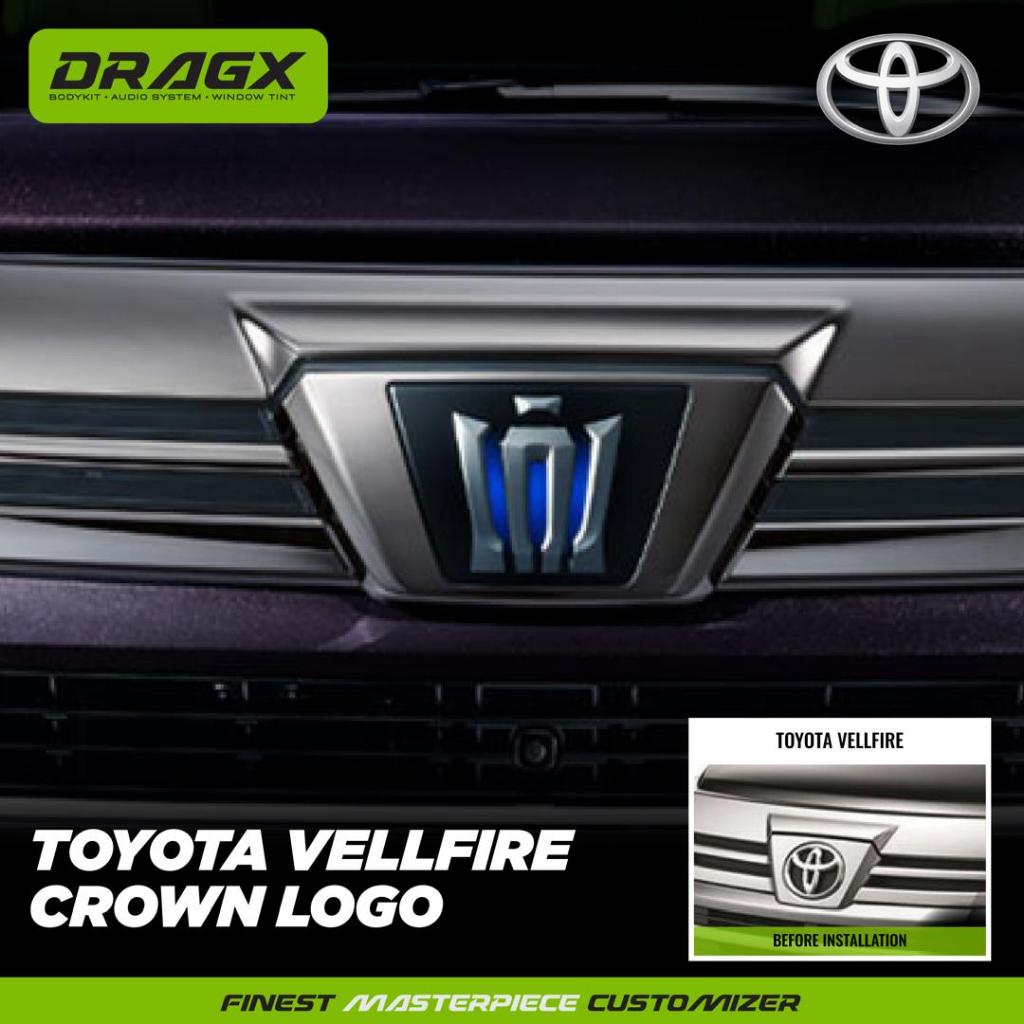 🔥READY STOCK 🔥TOYOTA VELLFIRE CROWN LOGO | Shopee Malaysia