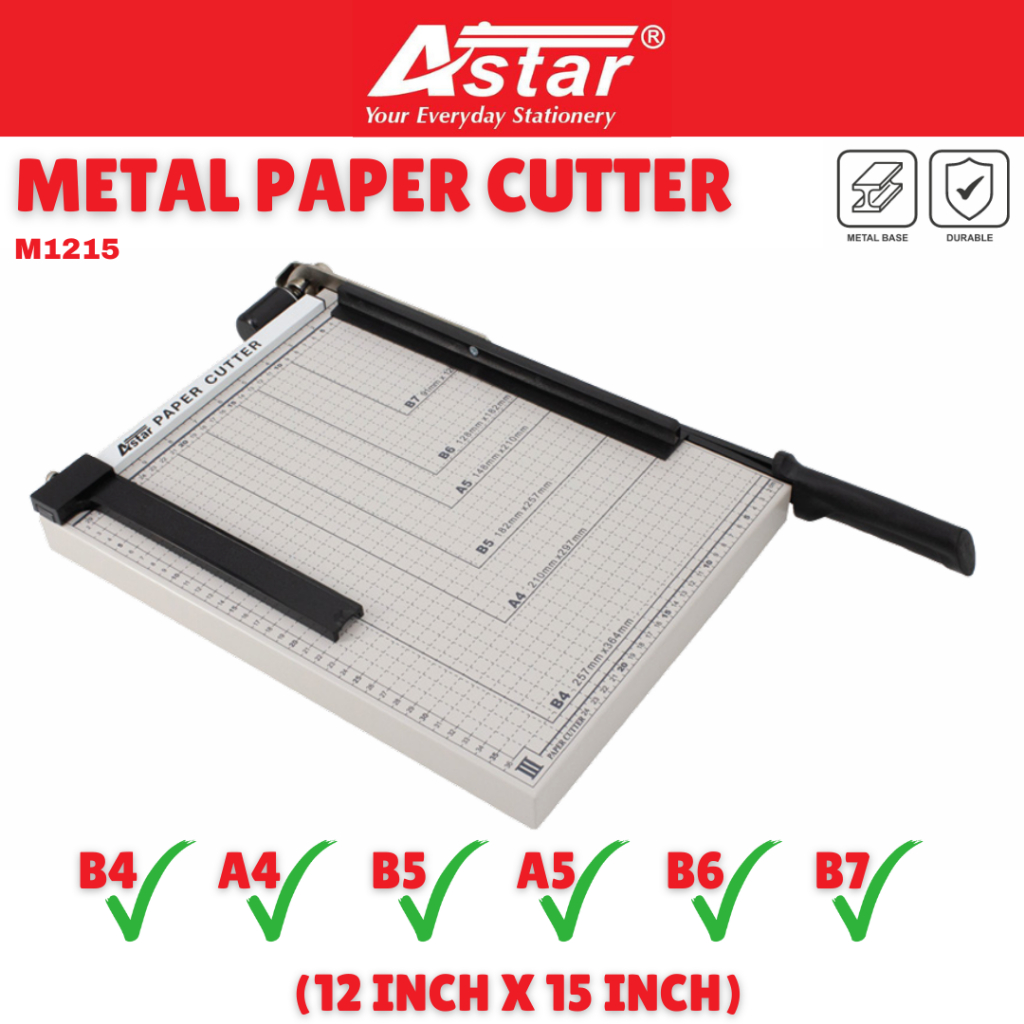 *Heavy Duty* Can cut A4/B4size/ Astar Metal Paper Cutter /Metal / A4 ...