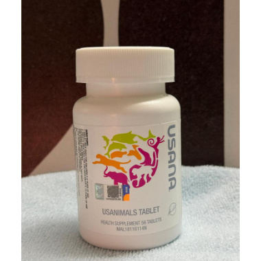 NEW EXP 12/2025 USANA Usanimals With KKM STICKER 儿童营养素 56 tablets 100% ...