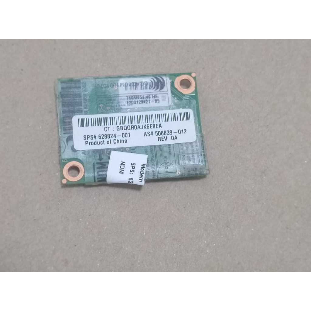 HP ELITEBOOK 8470p LAPTOP MODEM MODULE BOARD CARD 628824-001,( KN 509 ...