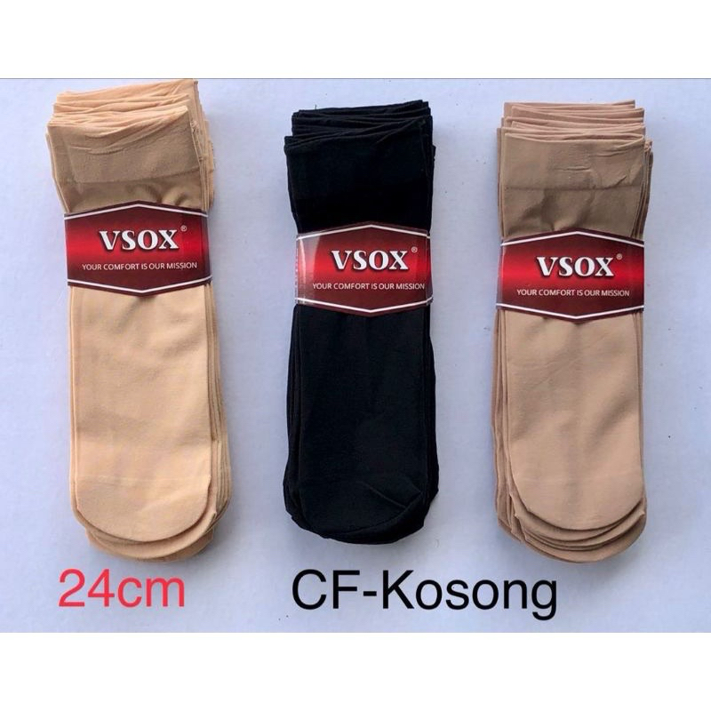 🔥READY STOK🔥NIPIS pendek kosong Sarung Kaki Vsox Aurat Bulat/berjari ...
