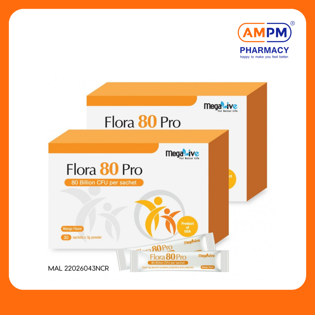MEGALIVE Flora 80 Pro (30's x 2) | Shopee Malaysia