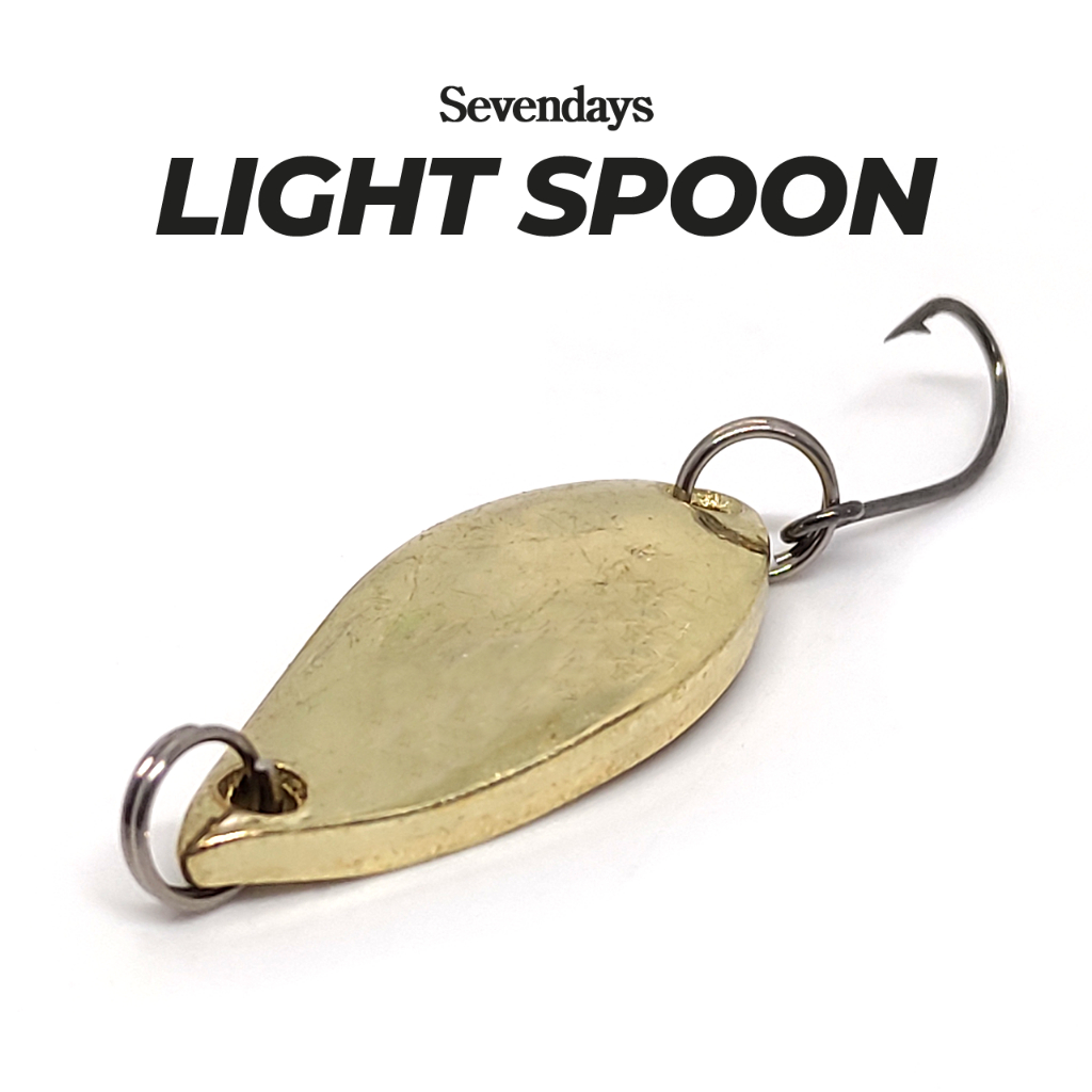 Light Spoon 1.5g / 2.5g / 3.5g / 5g Fishing Tackle Pancing Casting Sudu ...