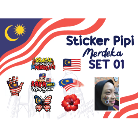 STICKER PIPI MERDEKA WATERPROOF | Shopee Malaysia