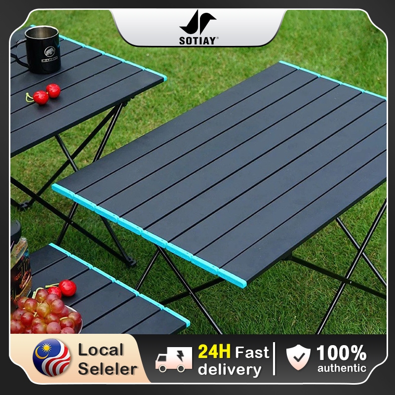 Large Folding Tables Camping Table Portable Picnic Table Light Barbecue ...
