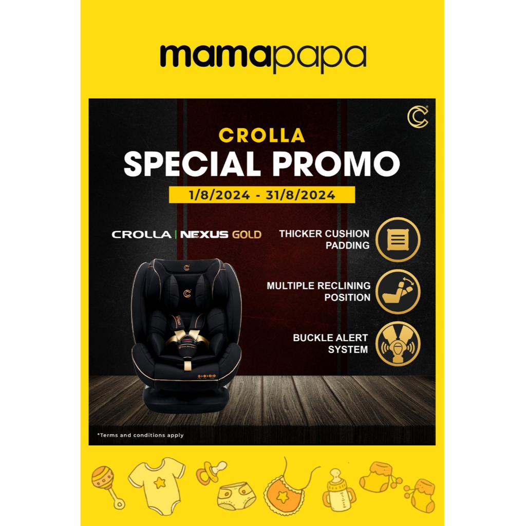 *Ship from Sarawak* Crolla Nexus Gold Series | Shopee Malaysia
