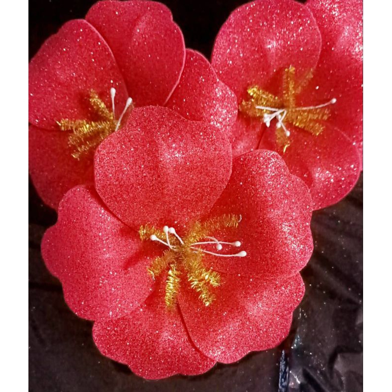 Bunga merdeka ada pin 1set(3kuntum) | Shopee Malaysia