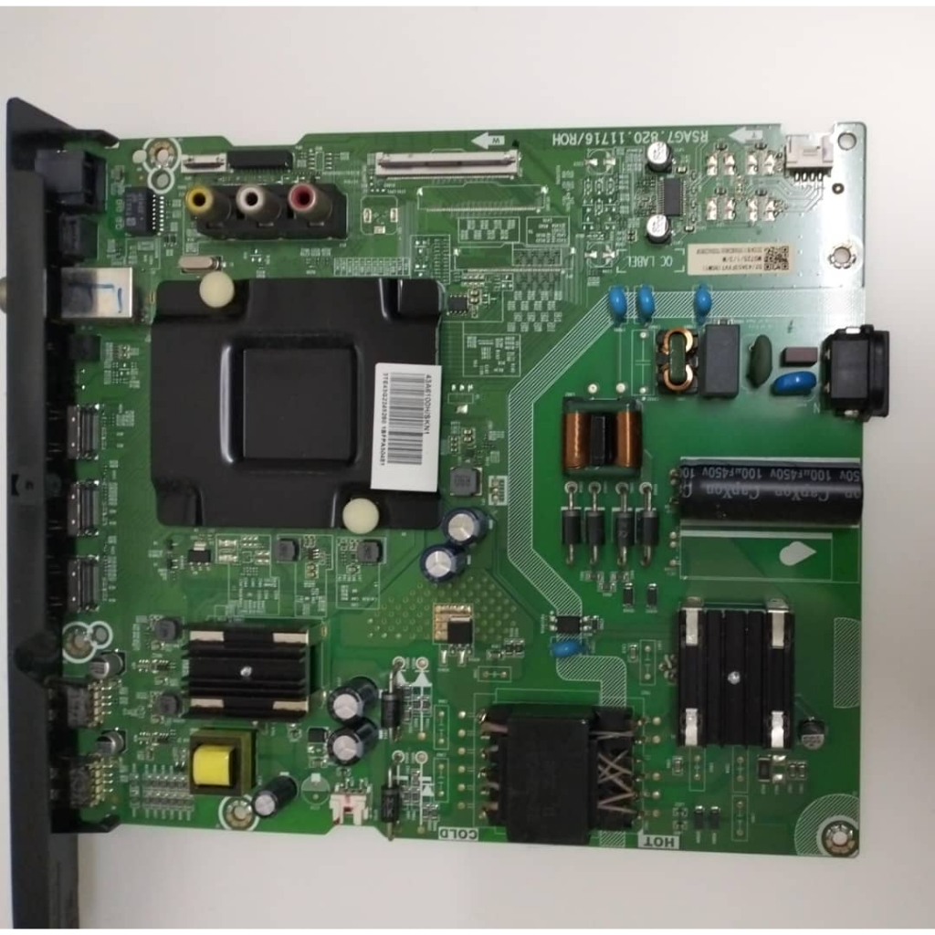 (AP233) Hisense 43A6100H Mainboard, Tcon, Tcon Ribbon, Ribbon, Sensor ...