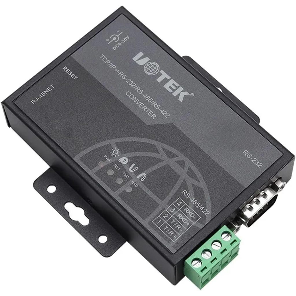 UOTEK UT-6801C Industrial serial device server RS232 RS485 RS422 to ...