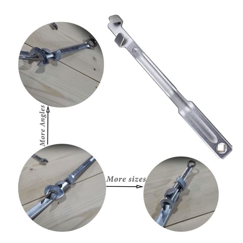 Wrench Extender Adaptor Extension Bar Tool With Small Universal Square ...