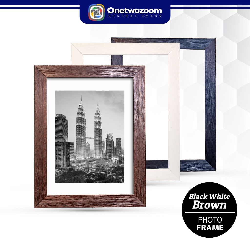 Polystyrene Photo Frame | Picture Frame | 4R / 5R / 6R / 8R / A4 Black ...