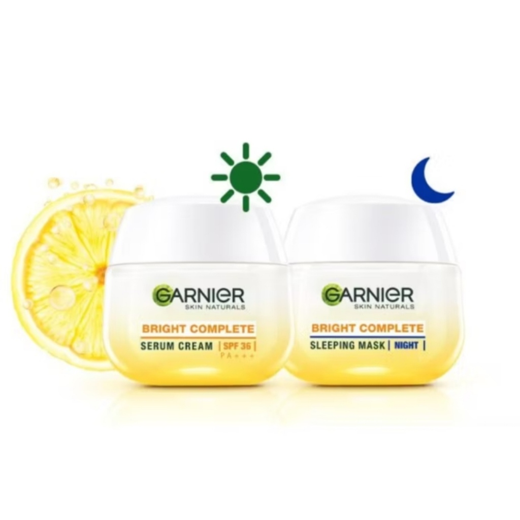 Garnier Bright Day Cream/Night Cream/Whitening Serum/Garnier Bright ...
