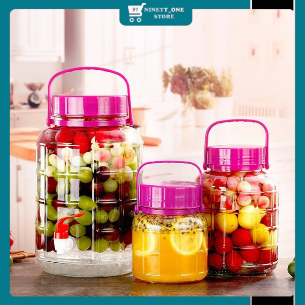 🔥READY STOCK🔥GLASS JAR | STORAGE CONTAINER | BALANG KACA TEBAL | Shopee ...