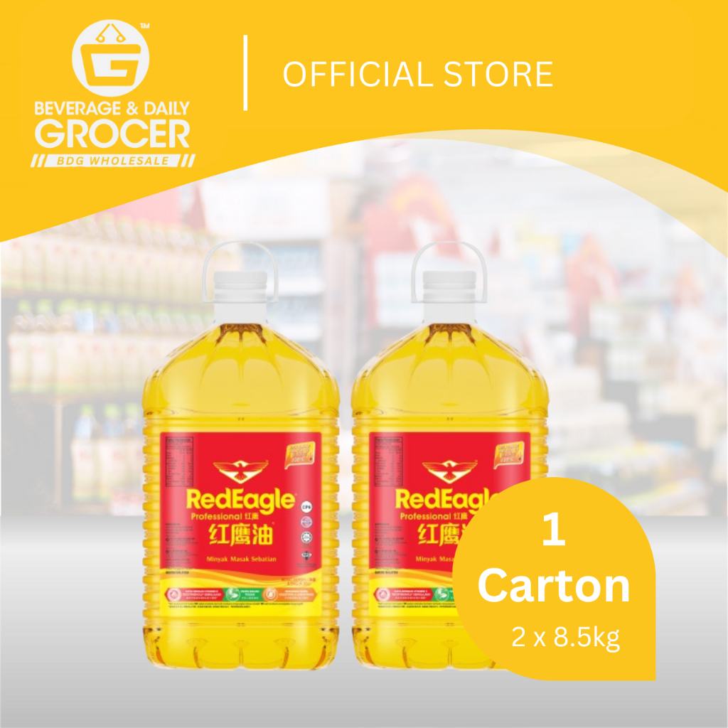 Red Eagle Cooking Oil (Box Pack) 17kg (2 x 8.5Kg) | Shopee Malaysia