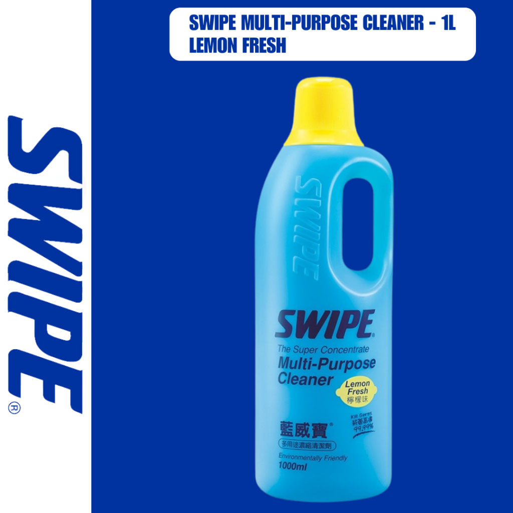 SWIPE Ready To Use Multi-Purpose Cleaner - Original/Lemon Fresh (1L ...