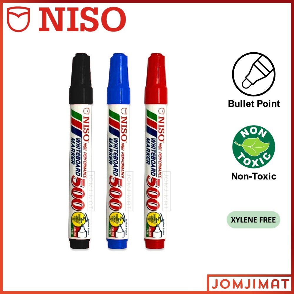 Niso 500 Whiteboard Marker Pen | Shopee Malaysia