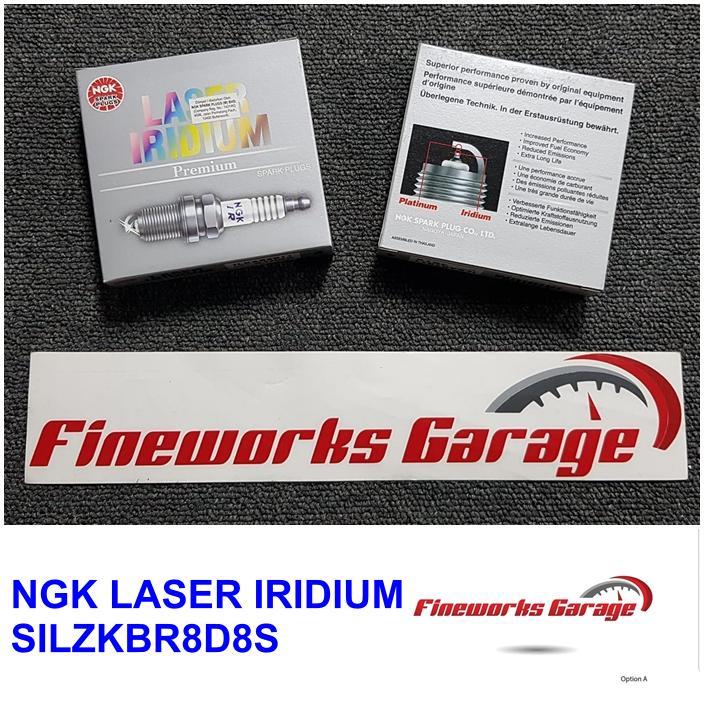 NGK SILZKBR8D8S LASER IRIDIUM SPARK PLUG SETS 4PCS 100% ORIGINAL (NGK ...