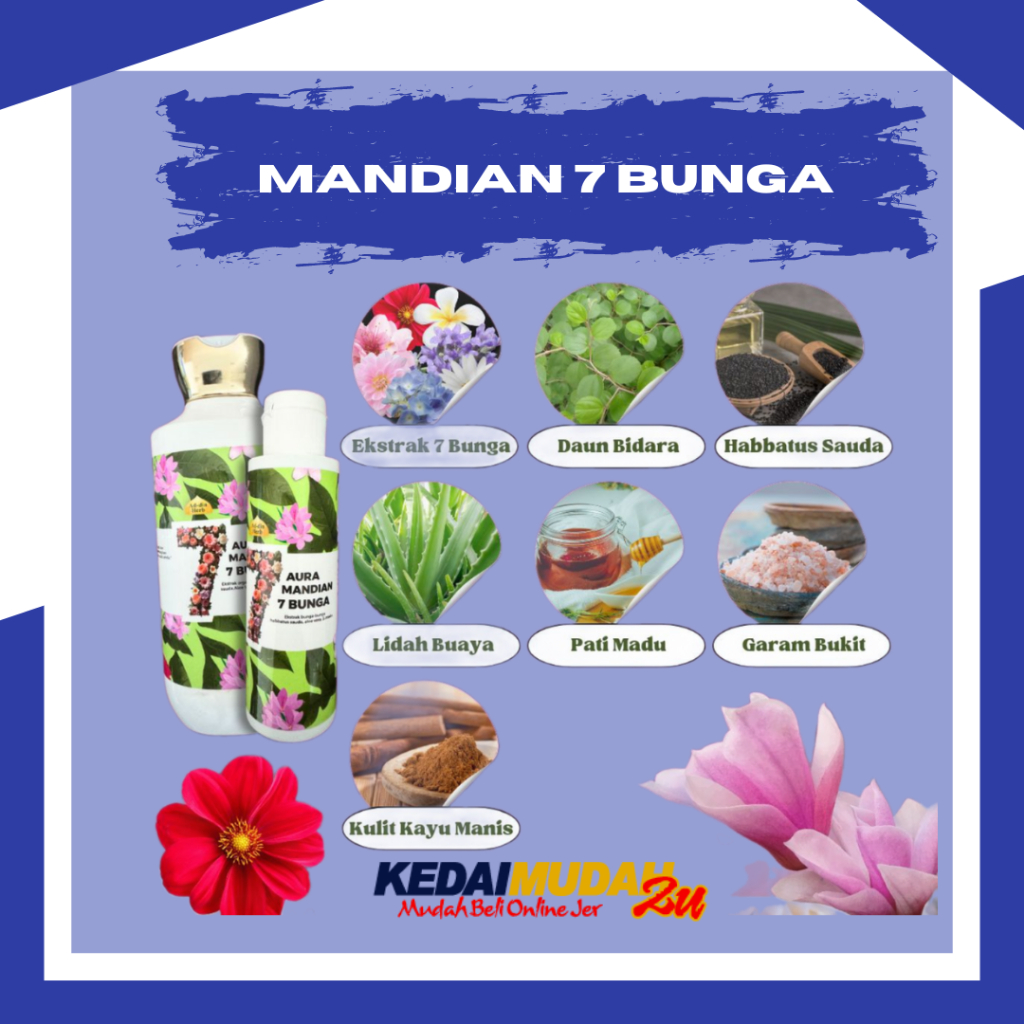 Aura Mandian 7 Bunga | Shopee Malaysia