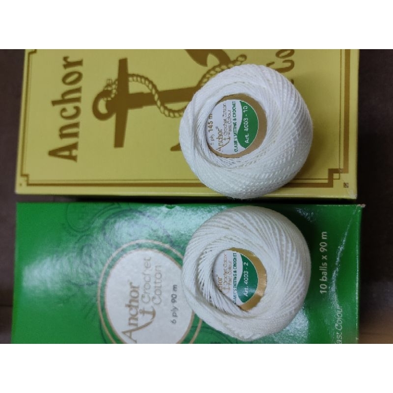 Anchor Crochet #2(90m) #8(125m)#10(145m) | Shopee Malaysia