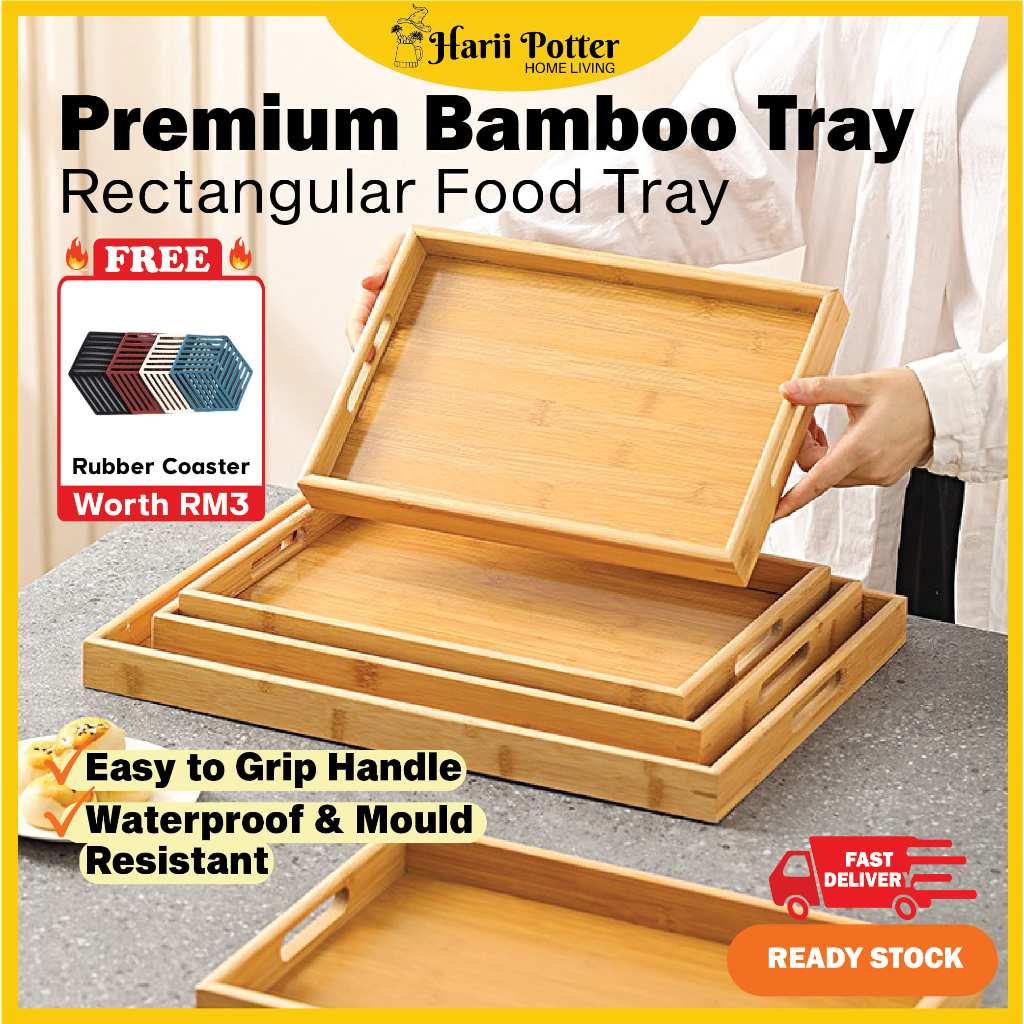 Wooden Tray Food Serving Tray Makanan Dulang Kayu Makanan Dulang ...