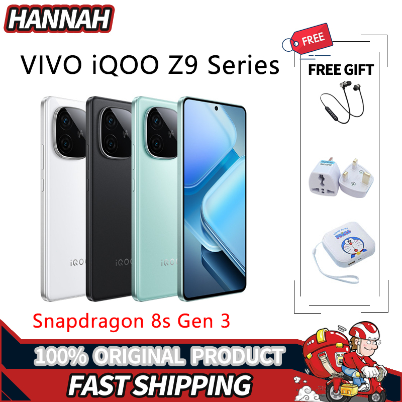VIVO iQOO Z9 Turbo Snapdragon 8s Gen 3 6000 mAh 80W Fast Charging / iQOO Z9 Snapdragon 7 Gen 3 ...