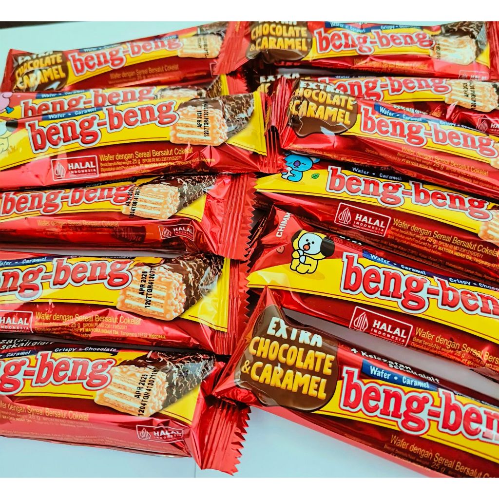 Beng-Beng Chocolate / Extra Chocolate & Caramel (HALAL) | Shopee Malaysia