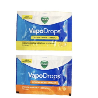 VICKS VAPORUB MENTHOL LOZENGES 6S [COUGH, NOSE, THROAT] | Shopee Malaysia