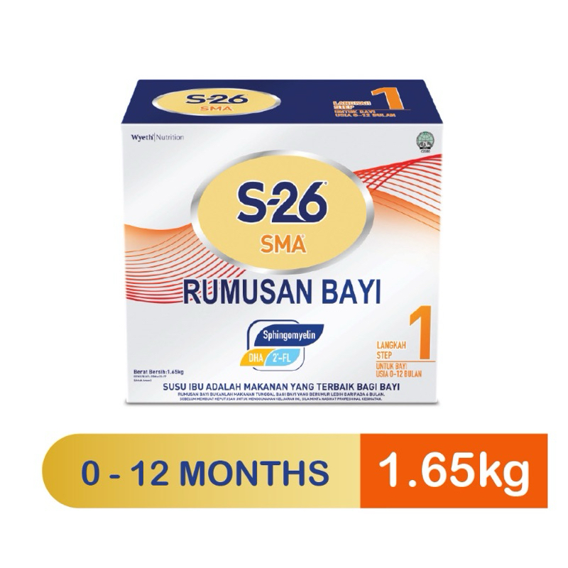 S26 Gold SMA Step 1 (1.65Kg) -100%original | Shopee Malaysia