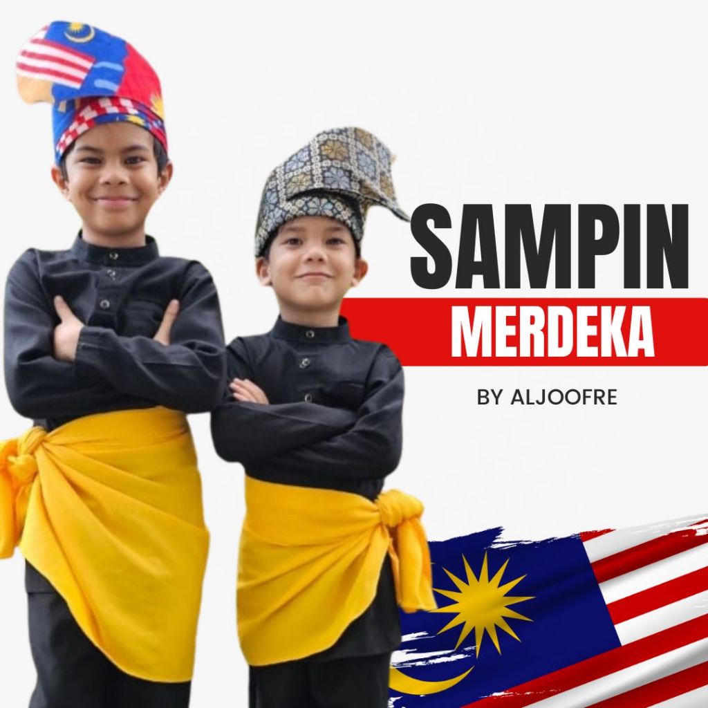 ALJOOFRE - Sampin Pakaian Silat Kanak-Kanak Lelaki Baju Budak Merdeka ...